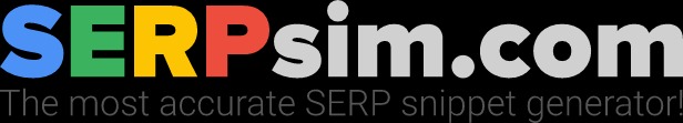 SERP Simulator - FREE Google SERP Snippet Optimization SERP Simulator - FREE Google SERP Snippet Optimization