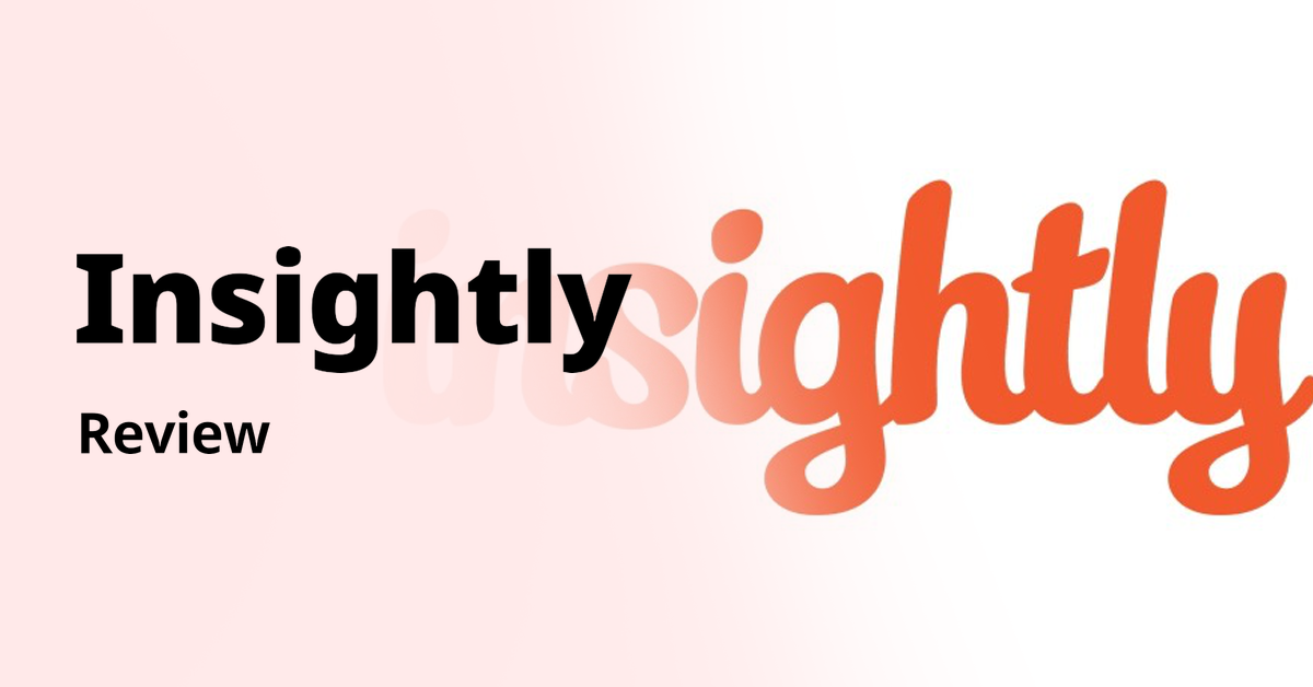 Insightly Group Buy: : CRM Software CRM Platform Marketing Automation